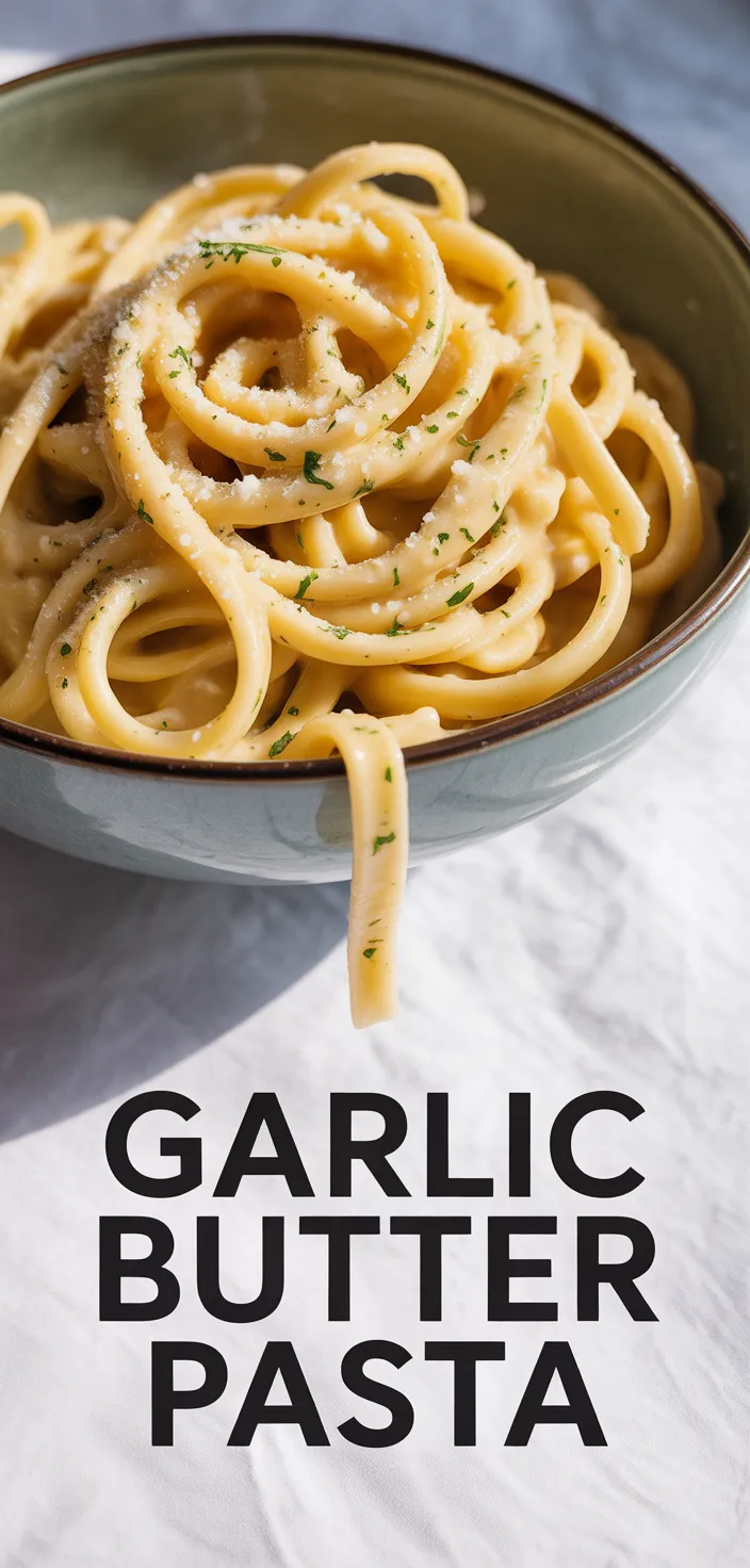 Garlic Butter Pasta Recipe - europeandish.com