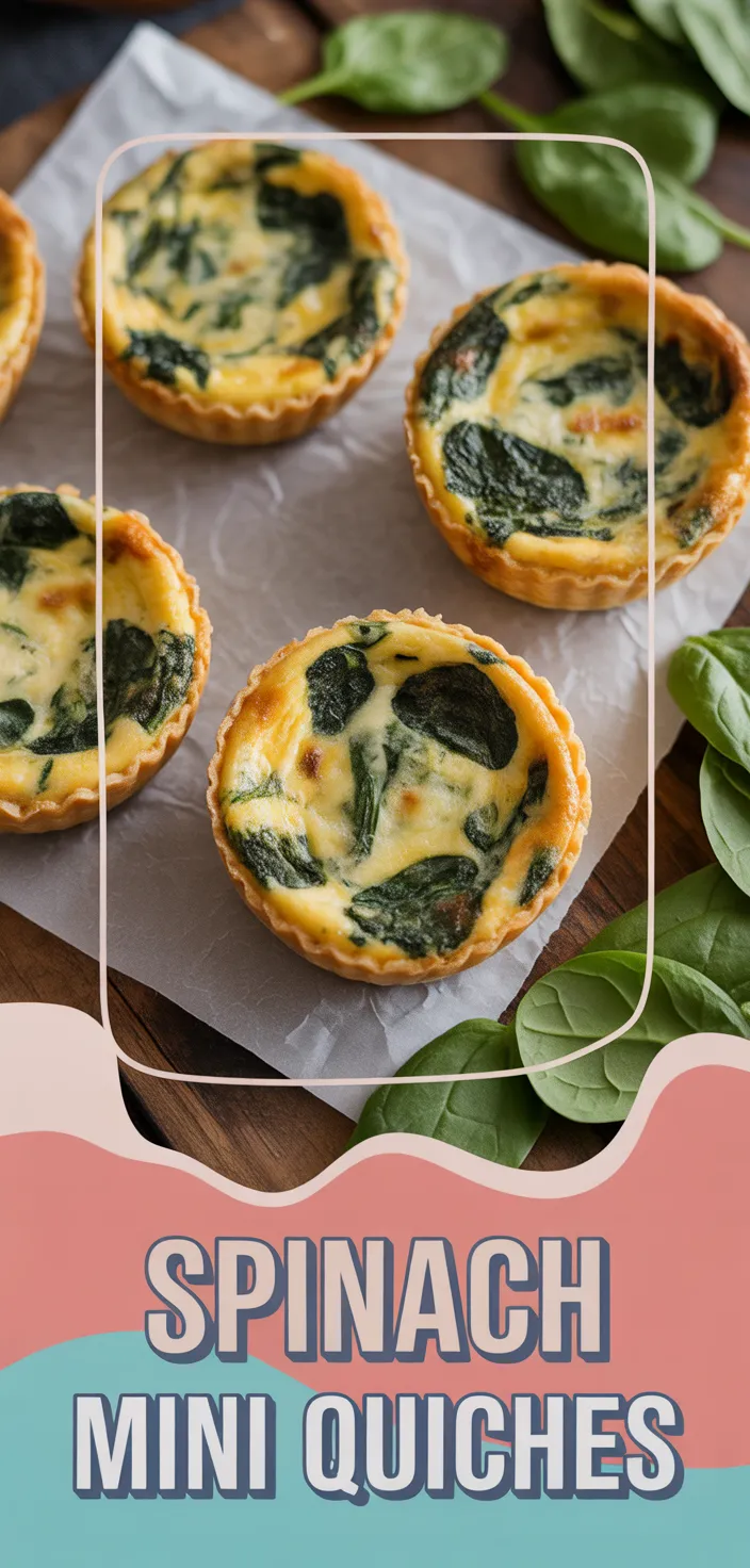 Spinach Mini Quiches Recipe - europeandish.com