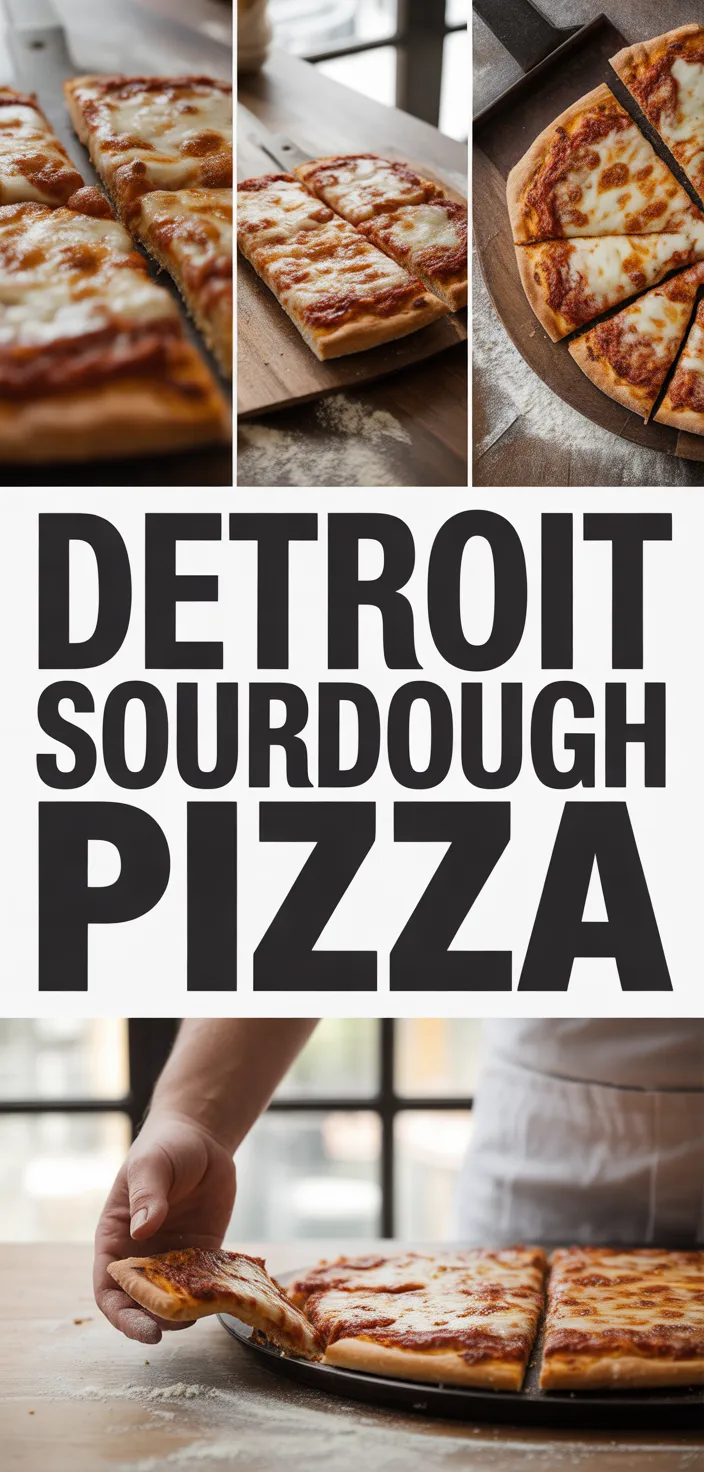 Detroit Style Pizza (With Sourdough Crust!) Recipe - europeandish.com