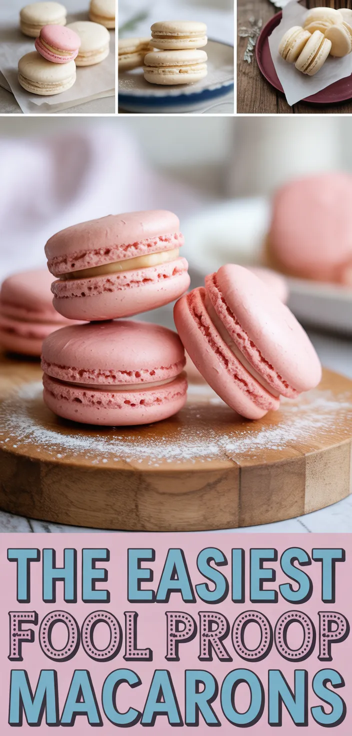 The Easiest Fool Proof Macarons Recipe - europeandish.com