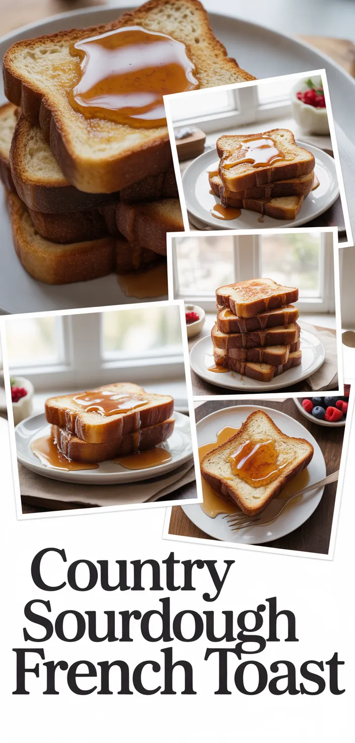 Country Sourdough French Toast Recipe - europeandish.com