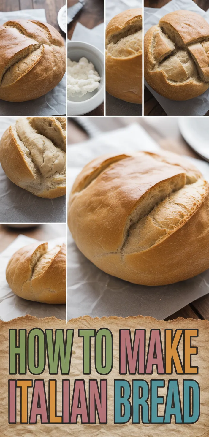 How To Make Italian Bread Recipe - europeandish.com