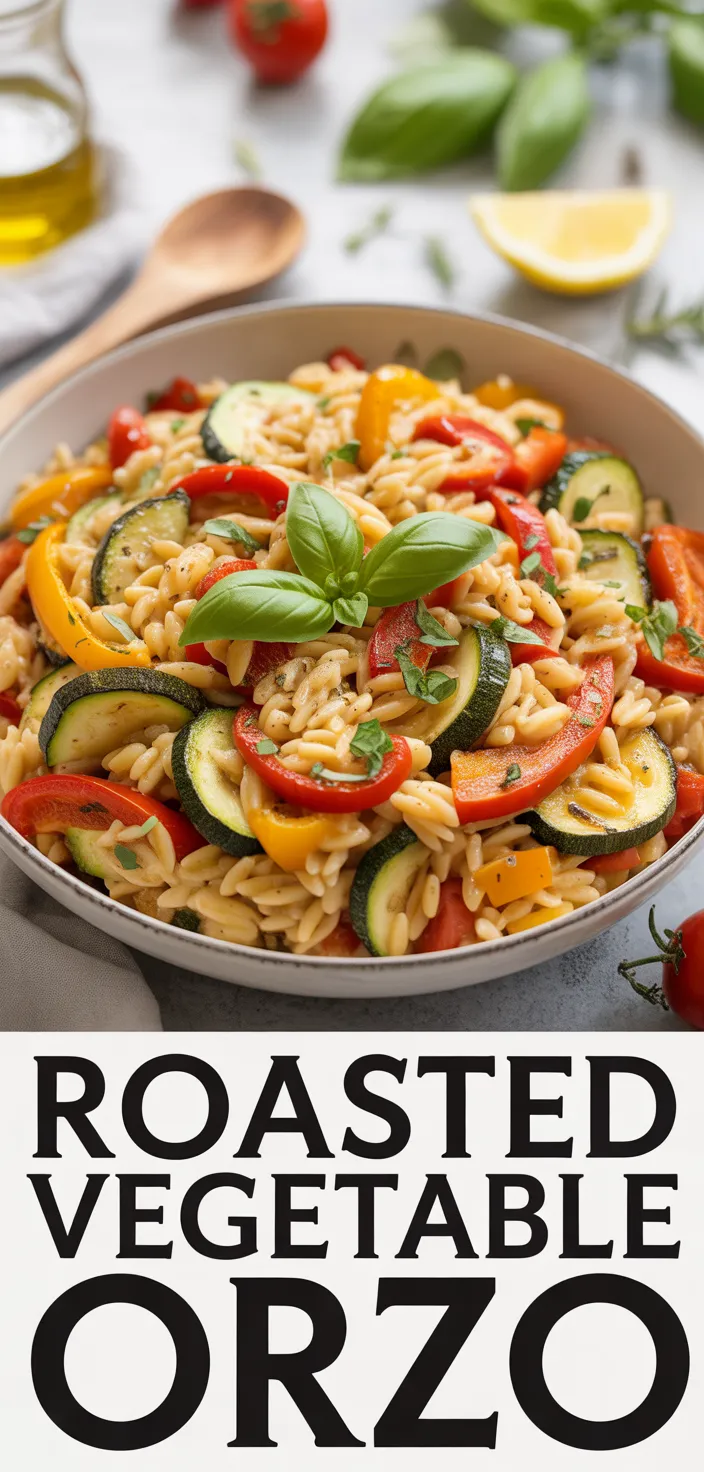 The Best Flavorful Roasted Vegetable Orzo Recipe - europeandish.com