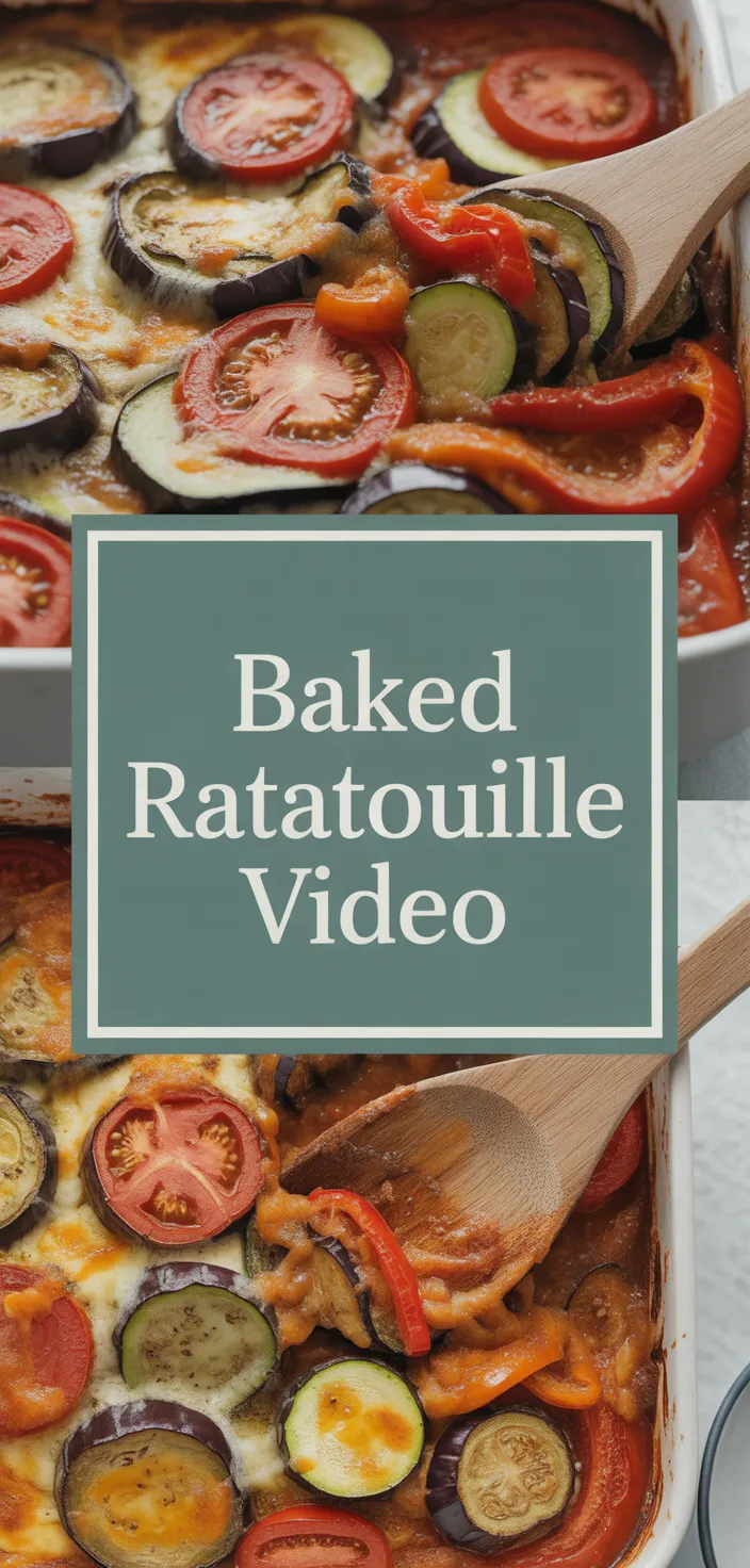 Baked Ratatouille (Confit Byaldi) + Video Recipe - europeandish.com